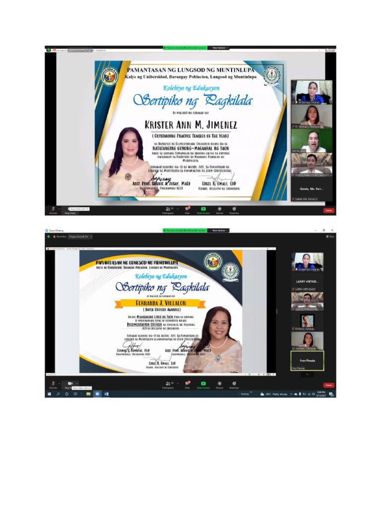 Gawad Parangal | PDF