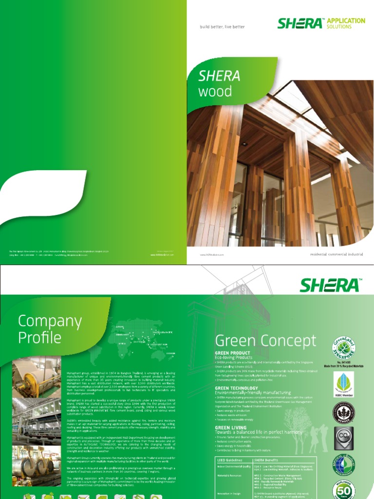 Shera Wood Catalogue 2017 | PDF