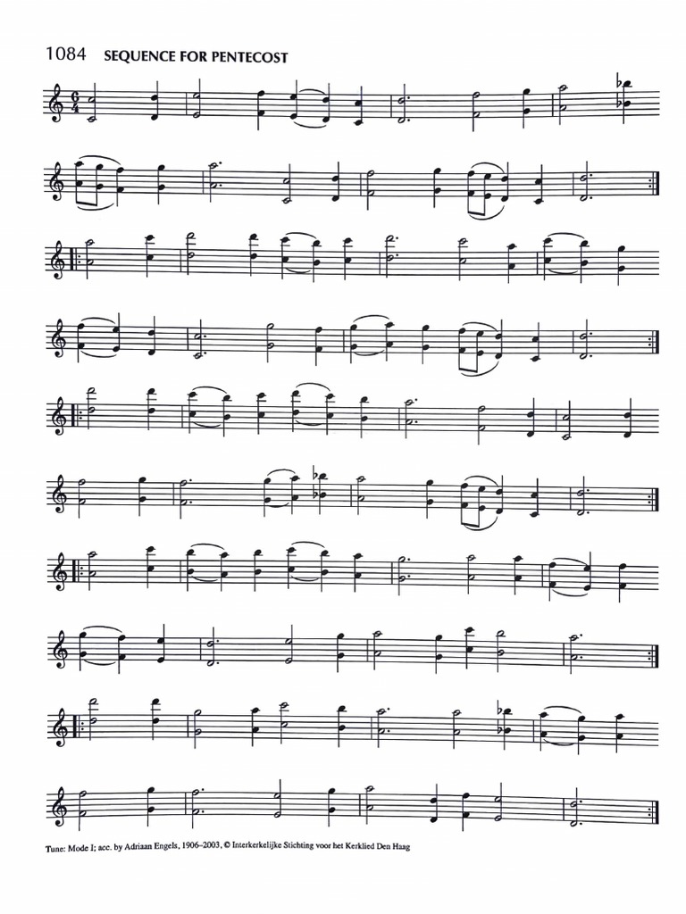 1084 - Sequence For Pentecost | PDF