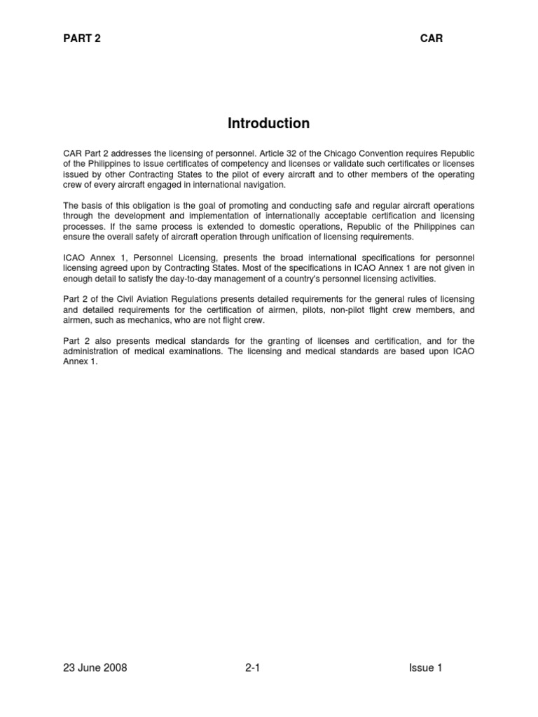 Table of Cont-Part 2 | PDF | Flight Instructor | Vehicle Operation