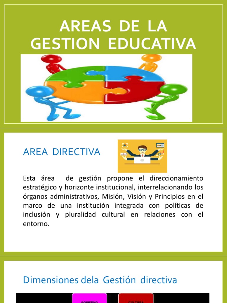 Gestion Directiva Dimensiones | PDF