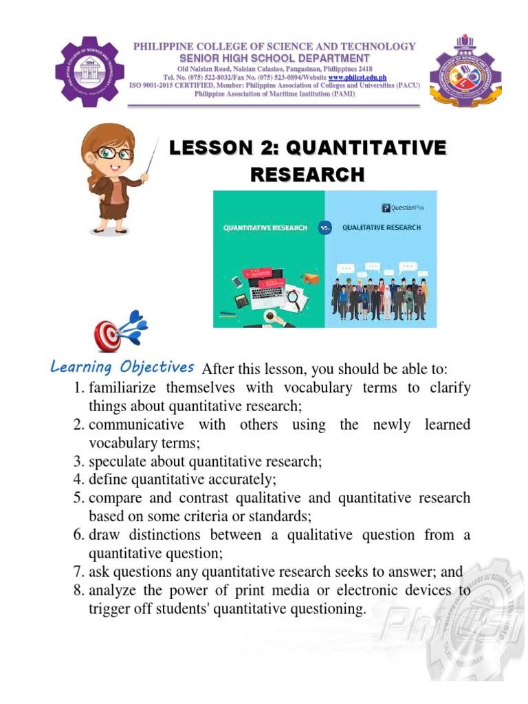 Understanding Quantitative Research Basics | PDF | Quantitative Research | Qualitative Research