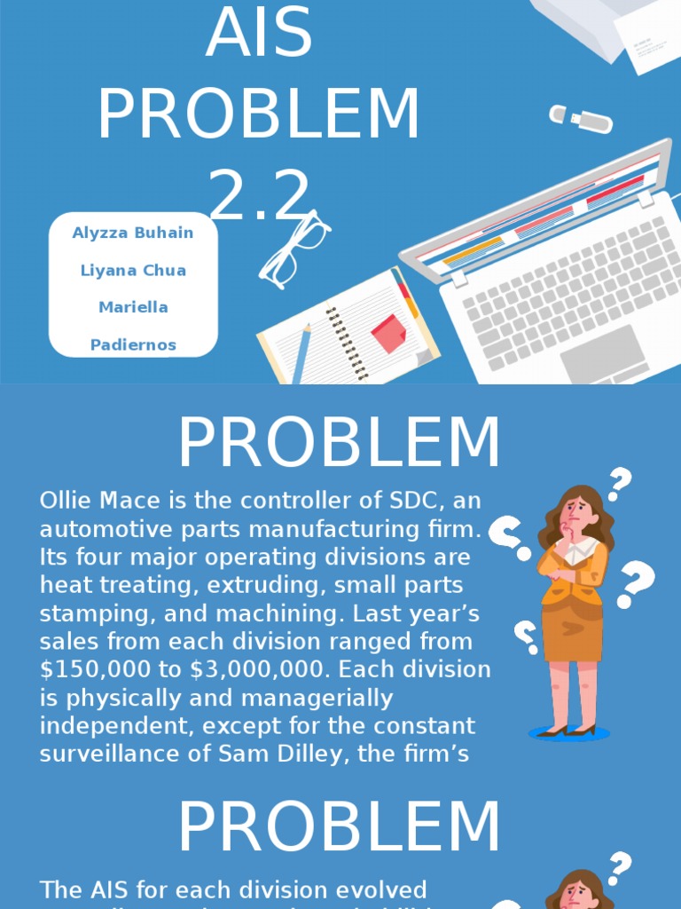 Ais Problem 2.2 | PDF | Expense | Equity (Finance)