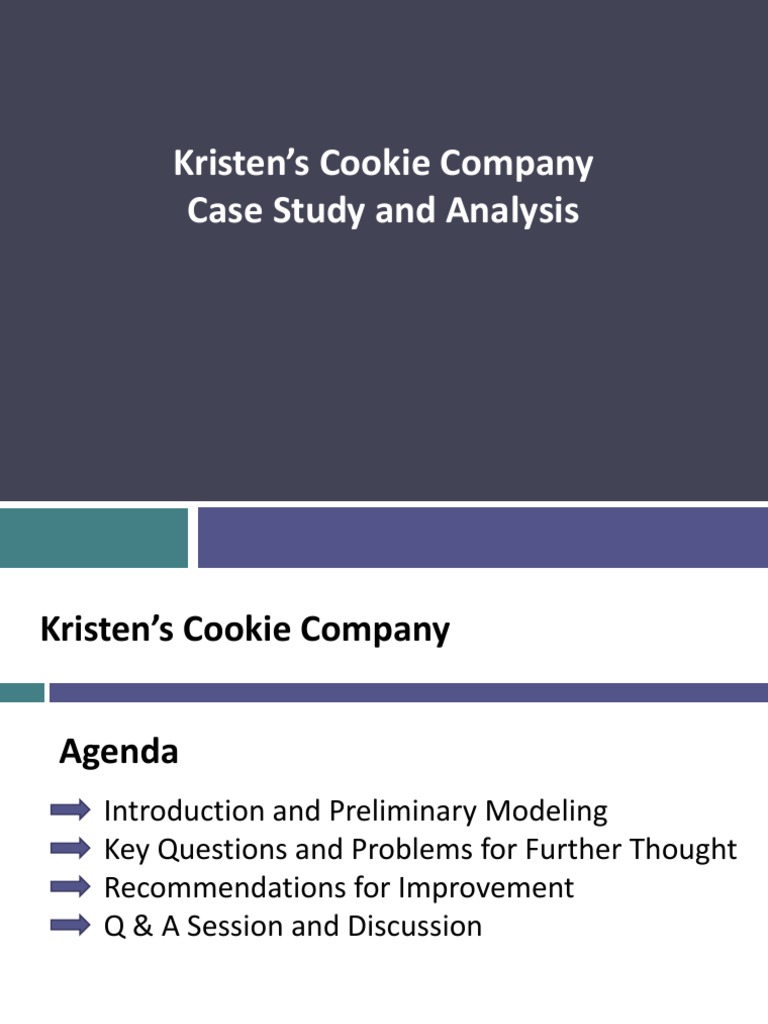 Kristen's Cookie Company Case Study and Analysis | PDF | Baking | Labour Economics