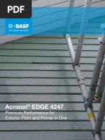 BASF Acronal S 400 | PDF | Polymers | Cement