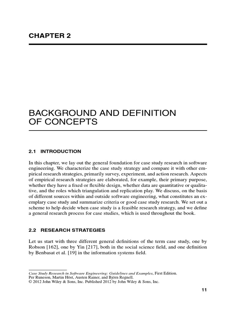 Chap 2 | PDF | Case Study | Quantitative Research