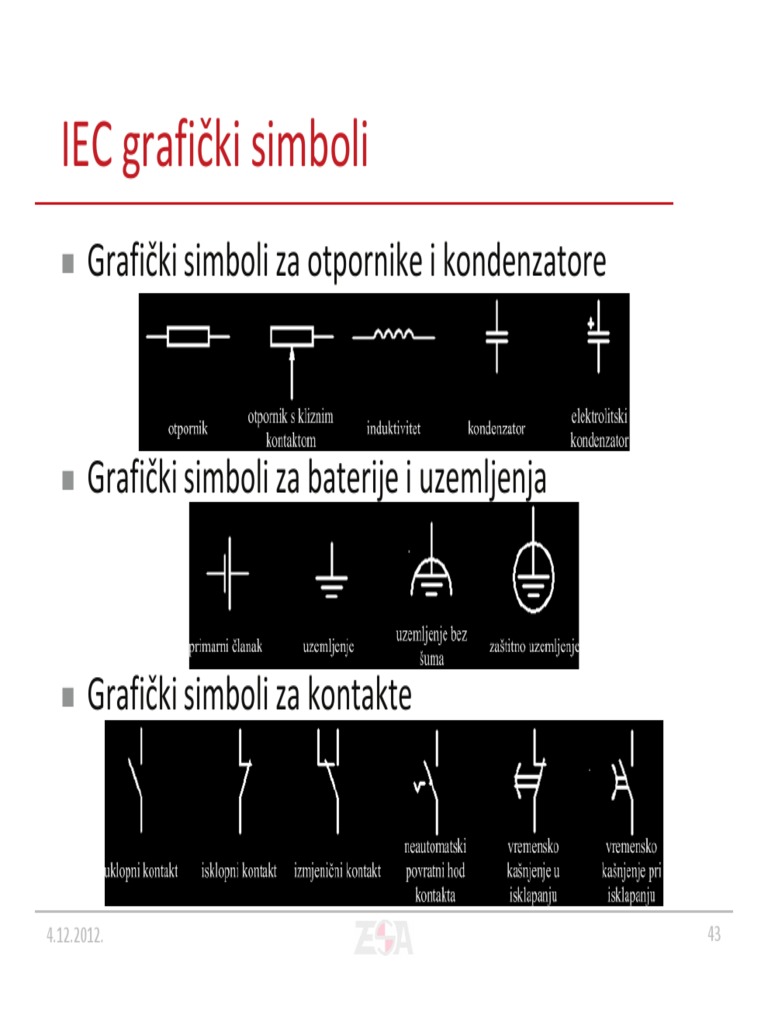 3B - Elektricni Simboli | PDF