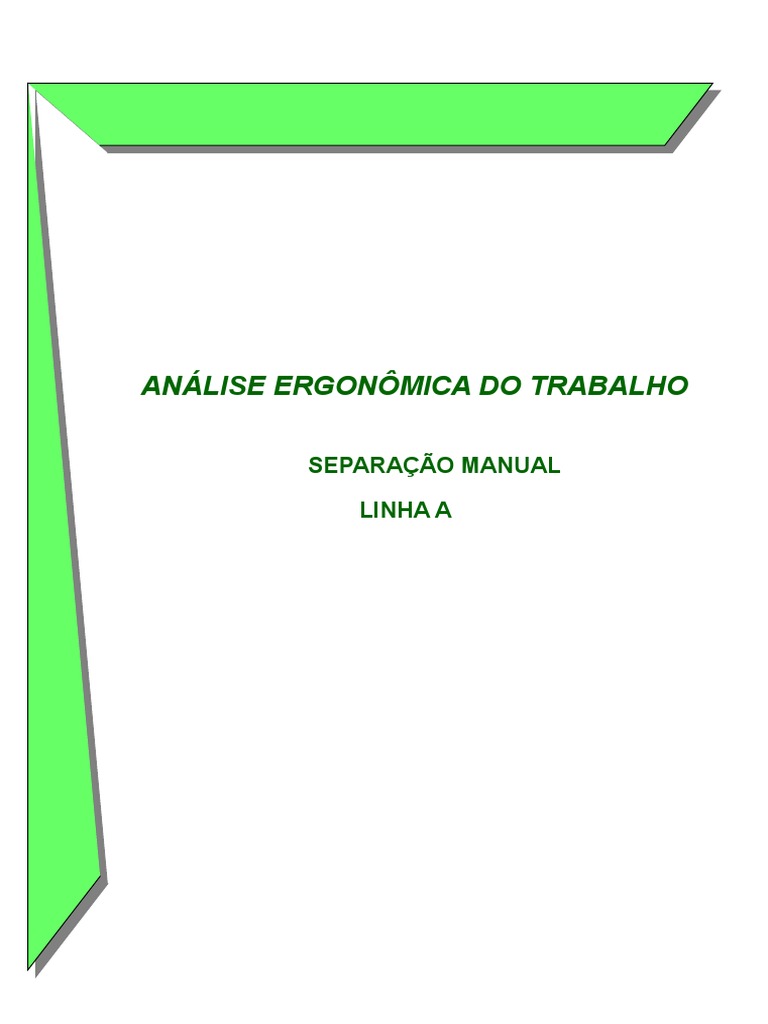 Modelo AET | PDF | Fatores humanos e Ergonomia