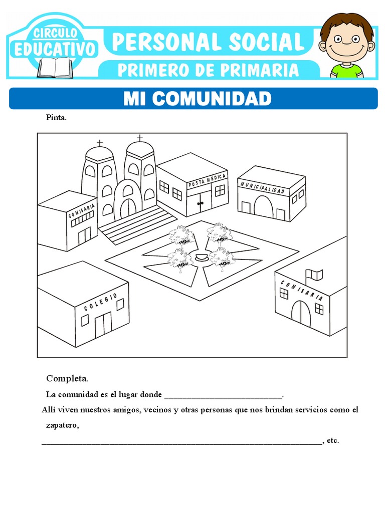 Mi-Comunidad-para Prescolar y Primaria | PDF