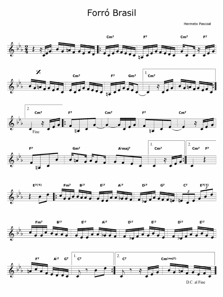 Forró Brasil (Hermeto Pascoal) | PDF