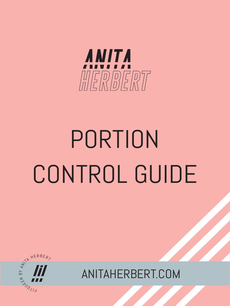 Portion Control Guide: Erbert | Download Free PDF | Lunch | Cakes