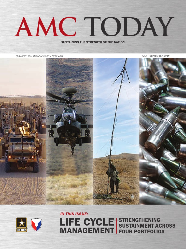 Amctoday LCMC Jul-Sep16 | PDF | United States Army | Military Science