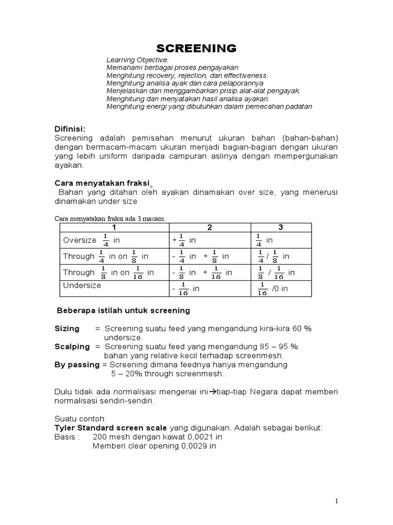 AIK 2 Screening | PDF
