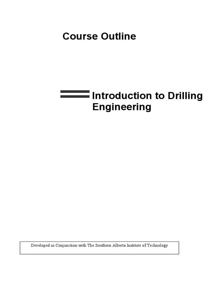 Course Outline: Developed in Conjunction With The Southern Alberta ...