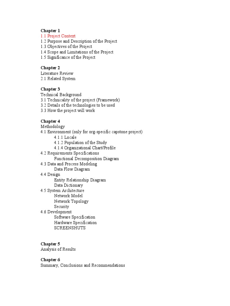 Capstone Project Template | PDF