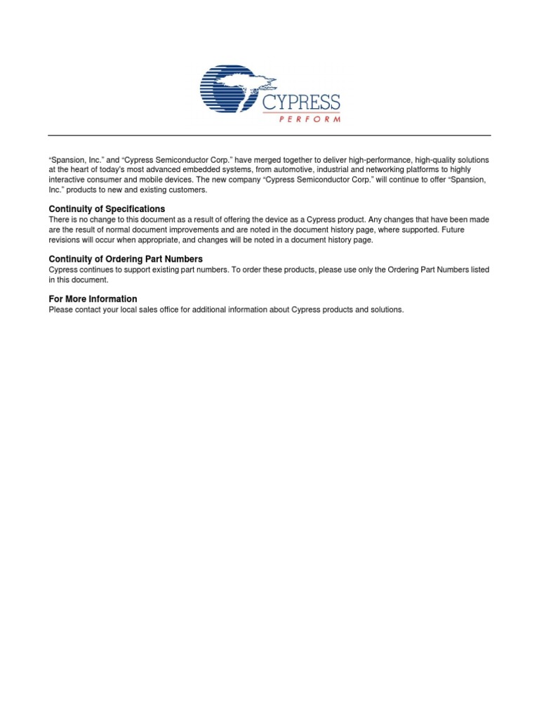 Continuity of Specifications | PDF | Input/Output | Flash Memory