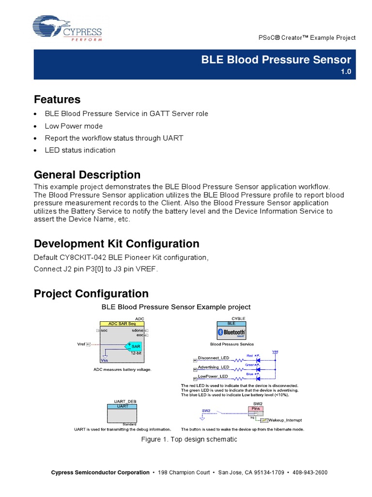 Features: BLE Blood Pressure Sensor | PDF | Mobile App | Ios