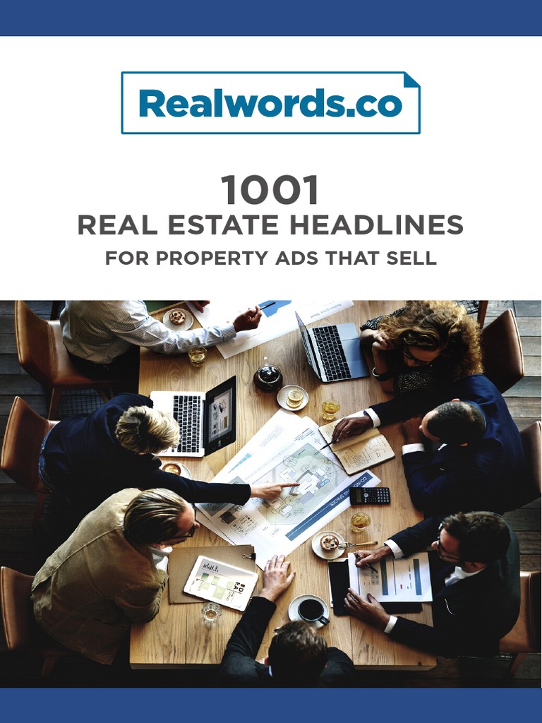 Real Estate Headlines Examples | PDF | Apartment | Suburb