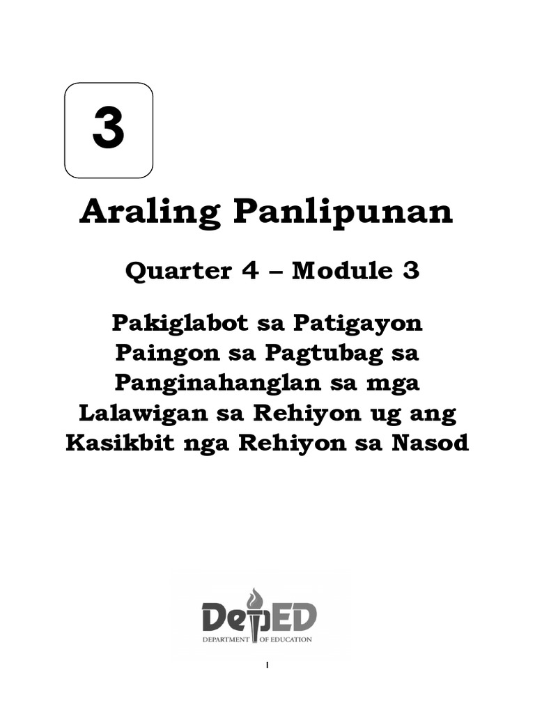 AP3 Module 3 Q4 | PDF