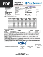 Balance Calibration Certificate | PDF | Calibration | Weight