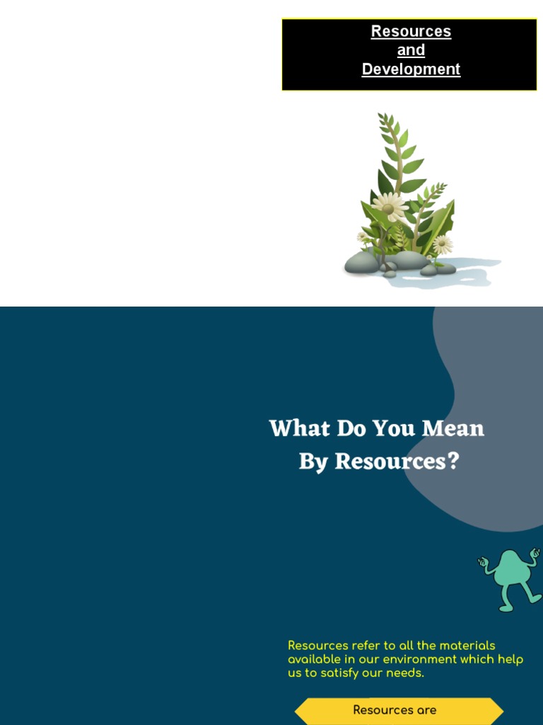 Resources & Development Part 1 | PDF | Resource | Sustainability