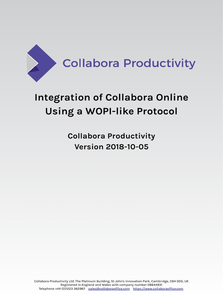 Integration of Collabora Online With WOPI | PDF | World Wide Web ...