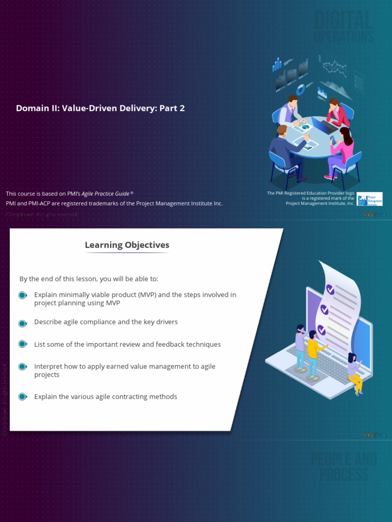 Lesson 5 Value Driven Delivery Part 2 Pdf Agile Software