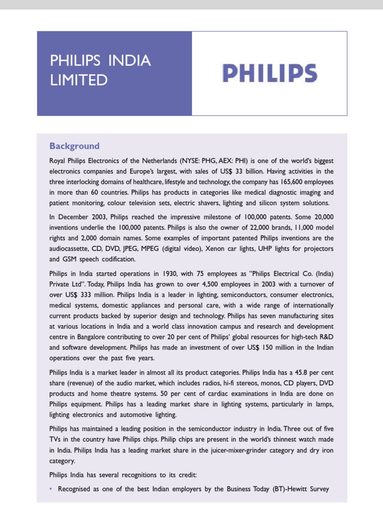 PHILIPS | PDF | Philips | Television