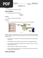 Ladder Diagram Timer and Counter: PLT 307 - Programmable Logic Controller | PDF | Programmable ...
