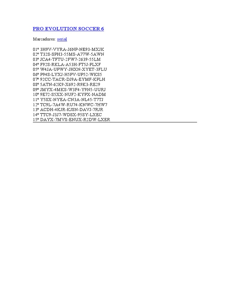 PES 06 Key | PDF