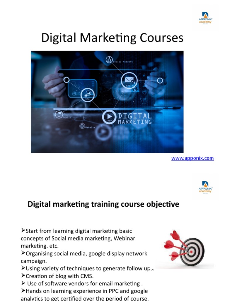 Digital Marketing Course Overview | PDF | Digital Marketing | Marketing