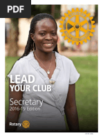 Club Roles and Responsibilities | PDF