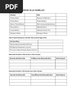 Customer Visit Plan Template | PDF | Business | Computers