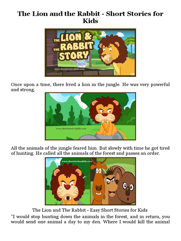 The Lion and The Rabbit | PDF