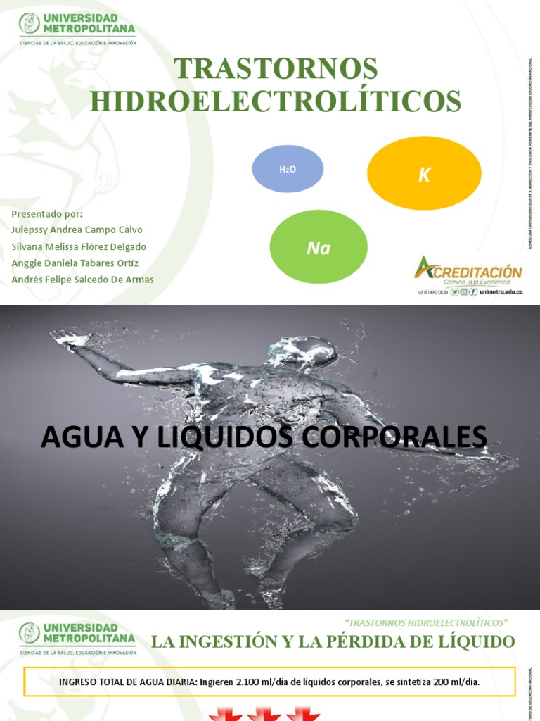 Trastornos Hidroelectrolíticos | PDF | Edema | Sodio