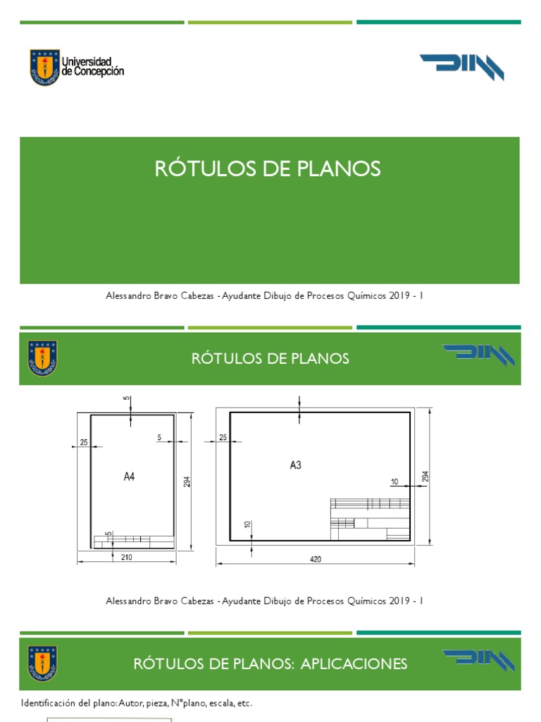 Guía de Rótulos en Planos AutoCAD | PDF | Informática