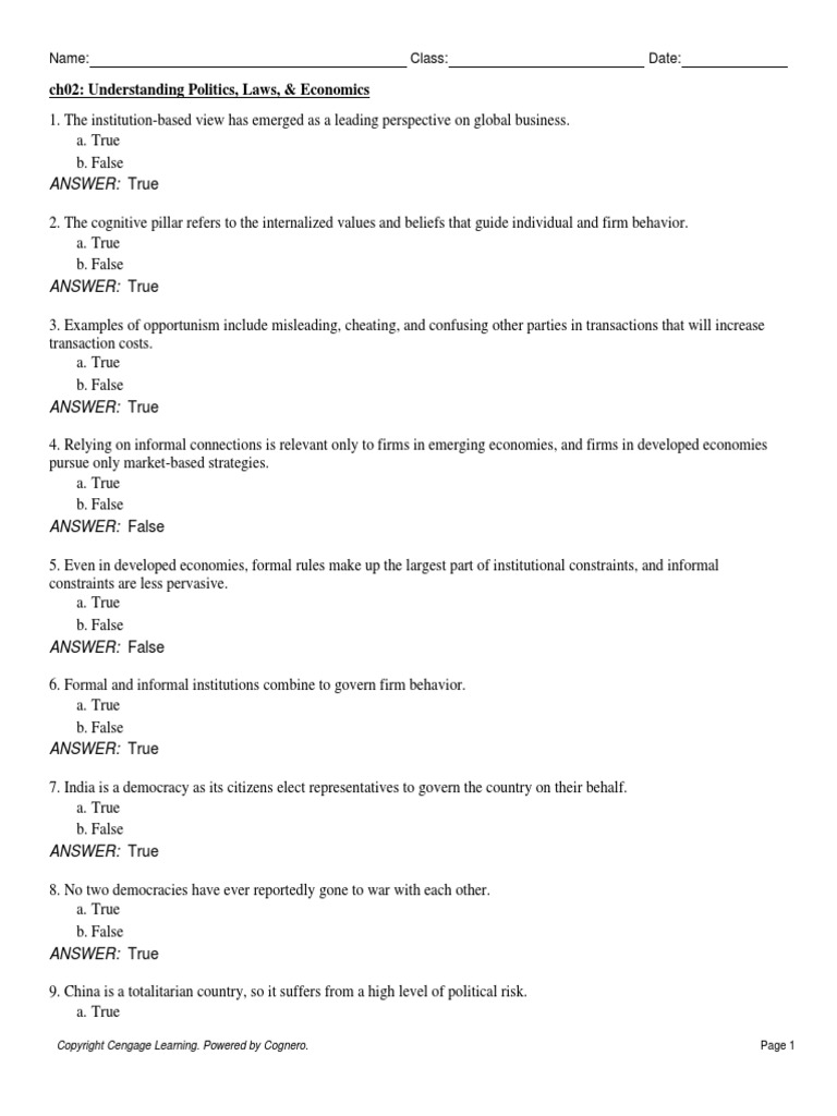 Understanding Politics Laws Economics | Download Free PDF | Institution ...
