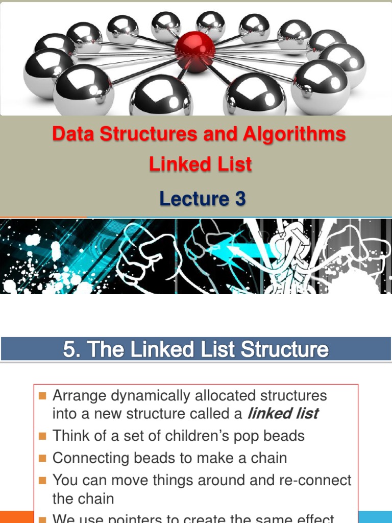 Data Structures And Algorithms Linked List Pdf Pointer Computer 0395