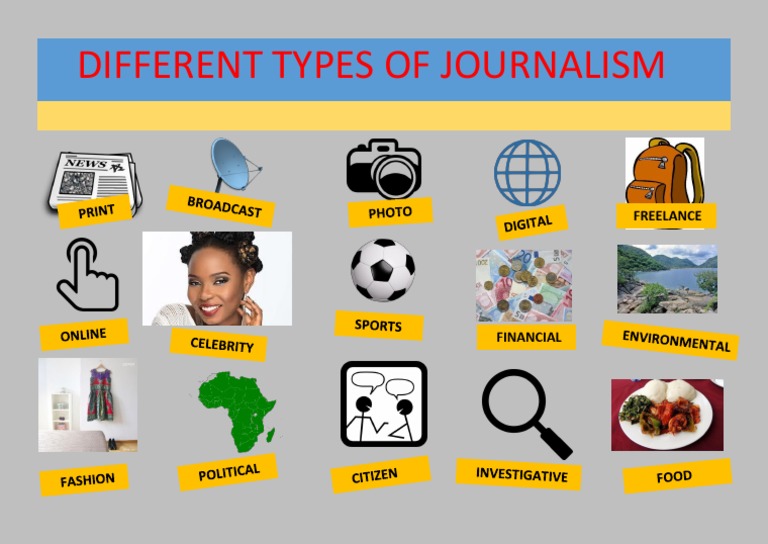 Types of Journalism Explained | PDF