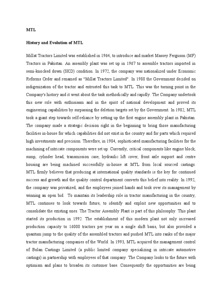 MTL History and Evolution of MTL | PDF | Enterprise Resource Planning ...