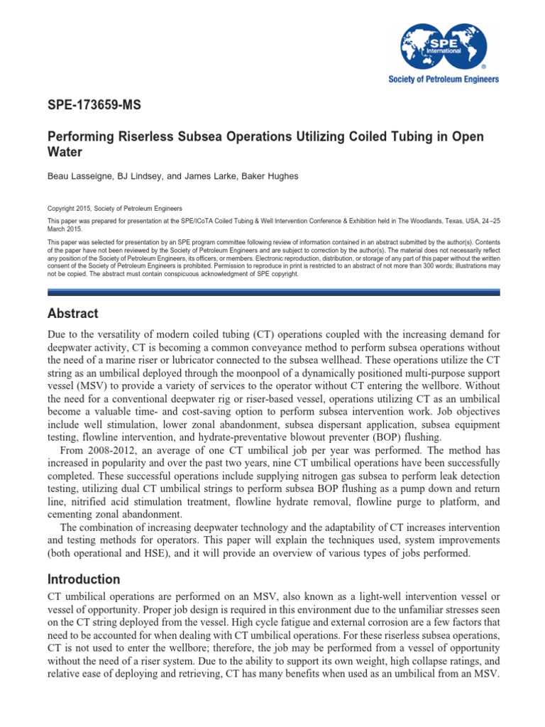 SPE-173659-MS Performing Riserless Subsea Operations Utilizing Coiled ...
