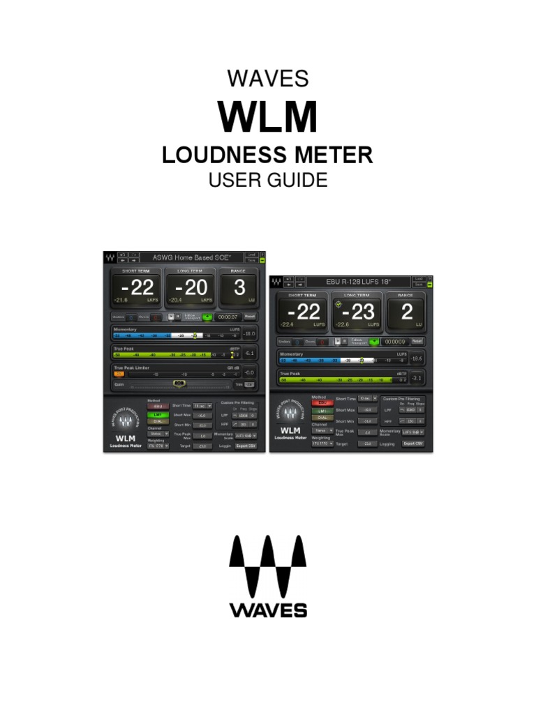 WLM Plus Loudness Meter | PDF | Electrical Engineering | Sound Technology