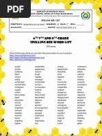 2025_Schoolwide_Bee_Study_List | PDF