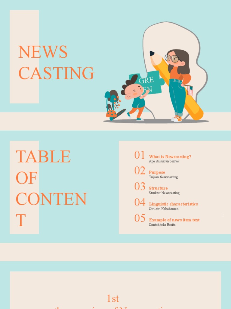 Materi Newscasting. | PDF