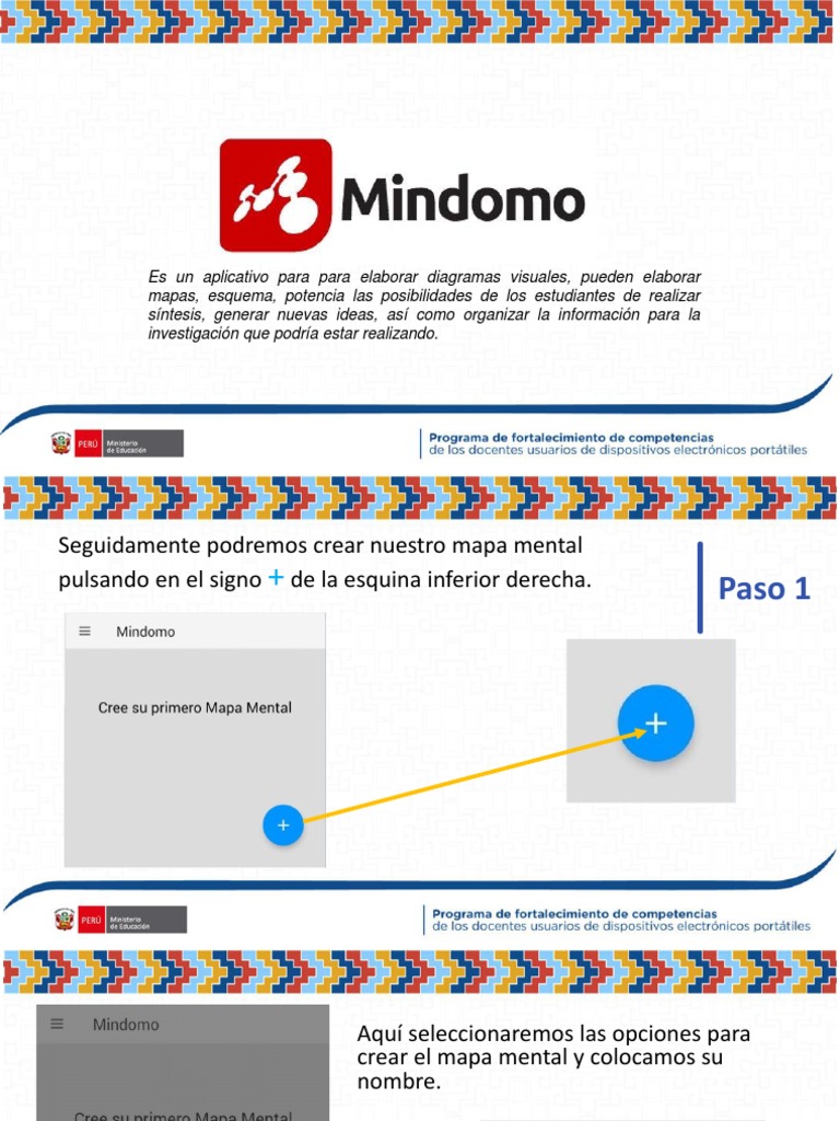 Tutorial Mindomo | PDF
