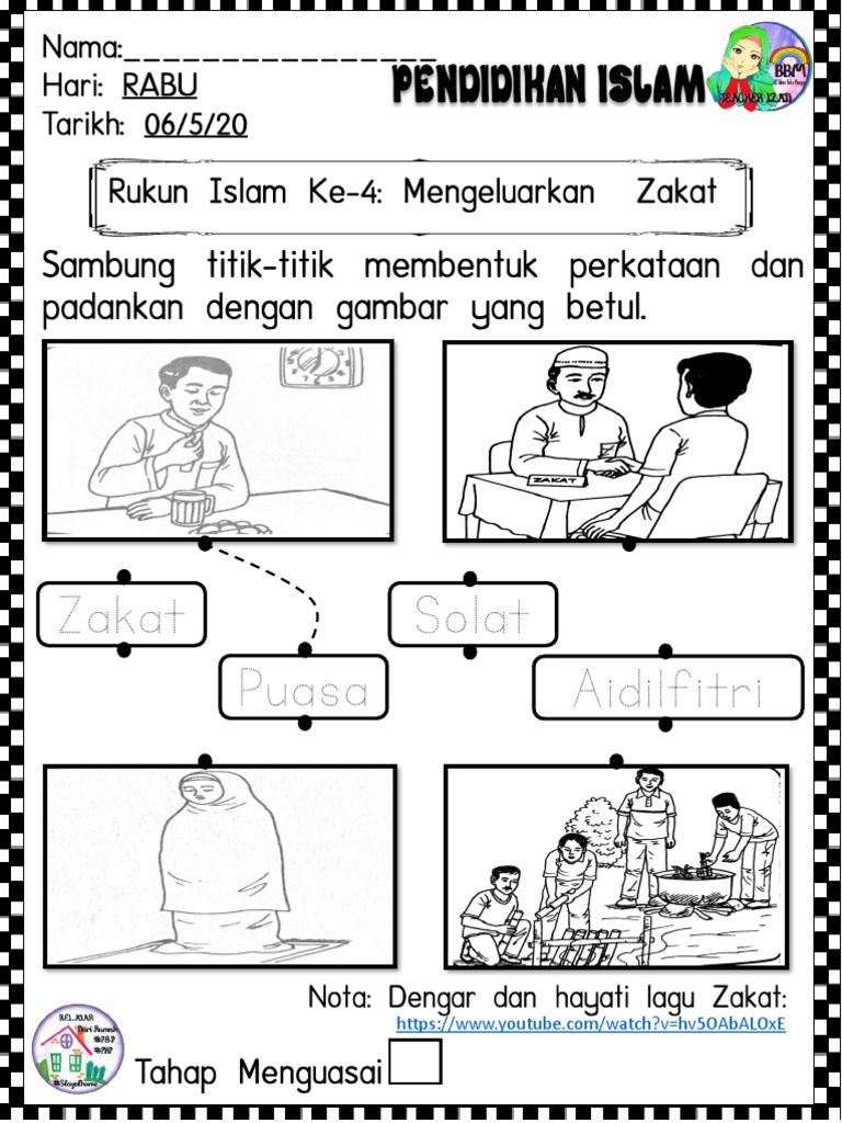 Lembaran Kerja PENDIDIKAN ISLAM 6-5 | PDF