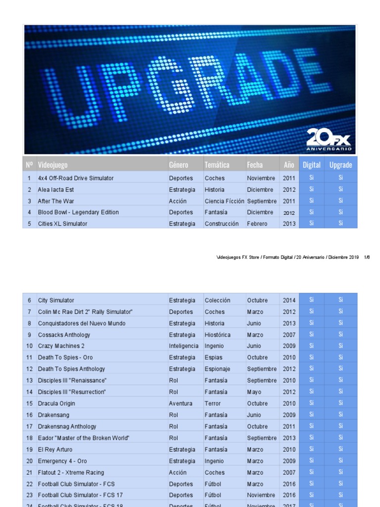 Videojuegos FX Digital | PDF