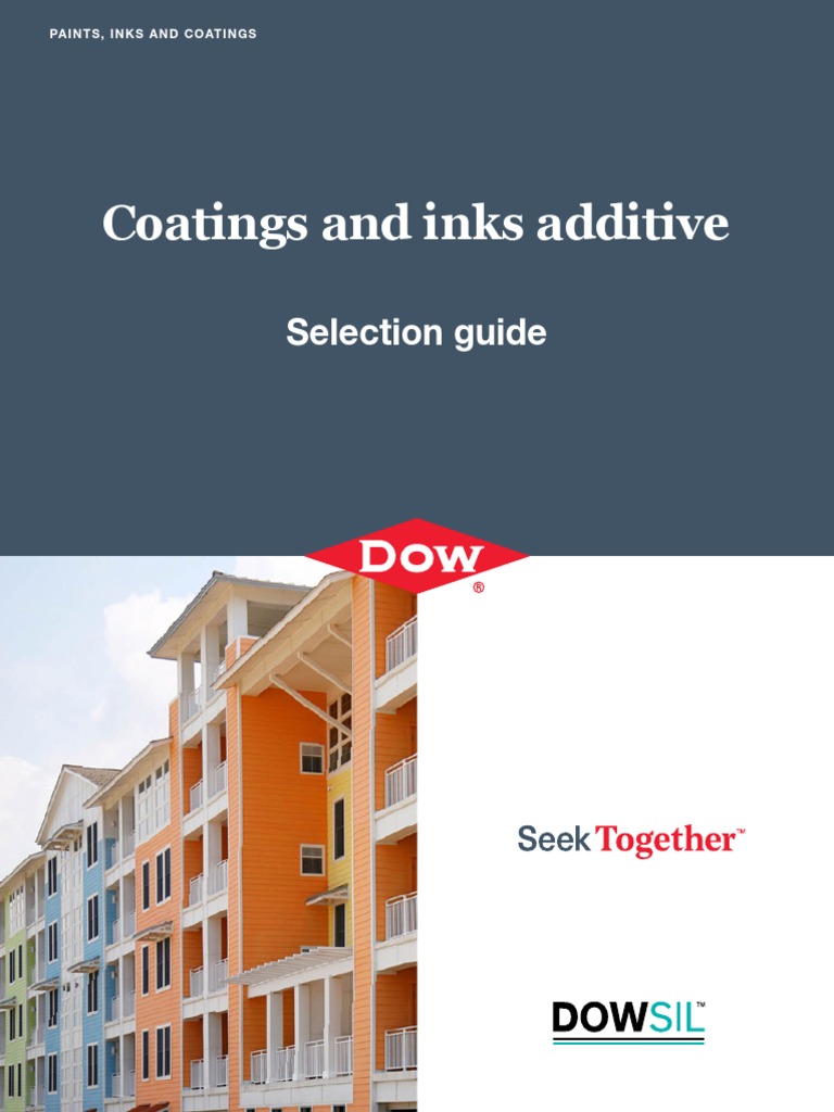 24 391 01 Coatings and Inks Additive Selection Guide | PDF | Paint ...