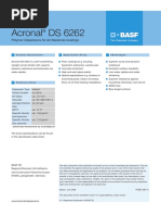 Acronal S 790 Technical Data Sheet | PDF | Paint | Materials