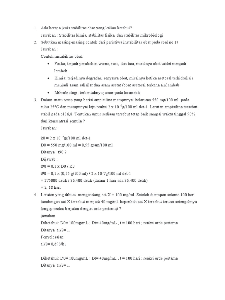 Soal Awal Diskusi | PDF | Sains & Matematika